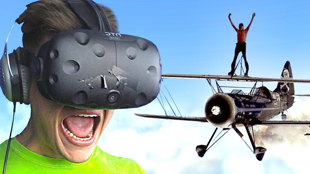 STUNT FLYING IN VIRTUAL REALITY - YouTube
