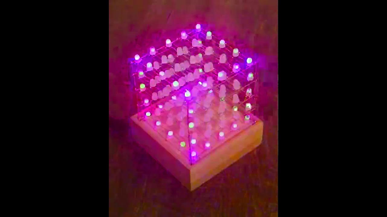 5x5x5 RGB LED Cube - YouTube