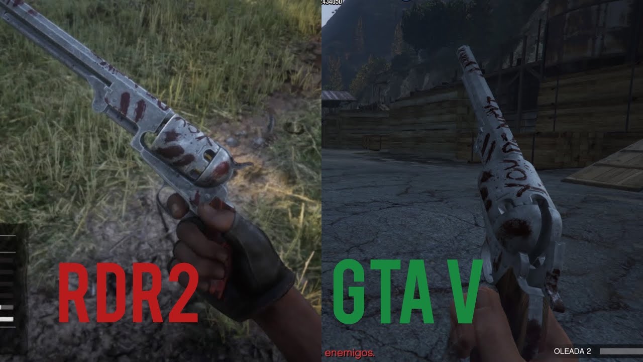 Como conseguir el Navy Revolver y El Revolver De Lowry - Red Dead ...