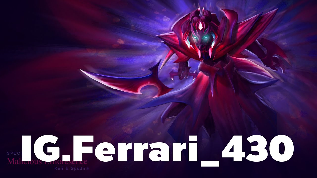 [Dota2]Team IG Ferrari_430 Plays Heroes Specter Mid Solo Ranked Game ...