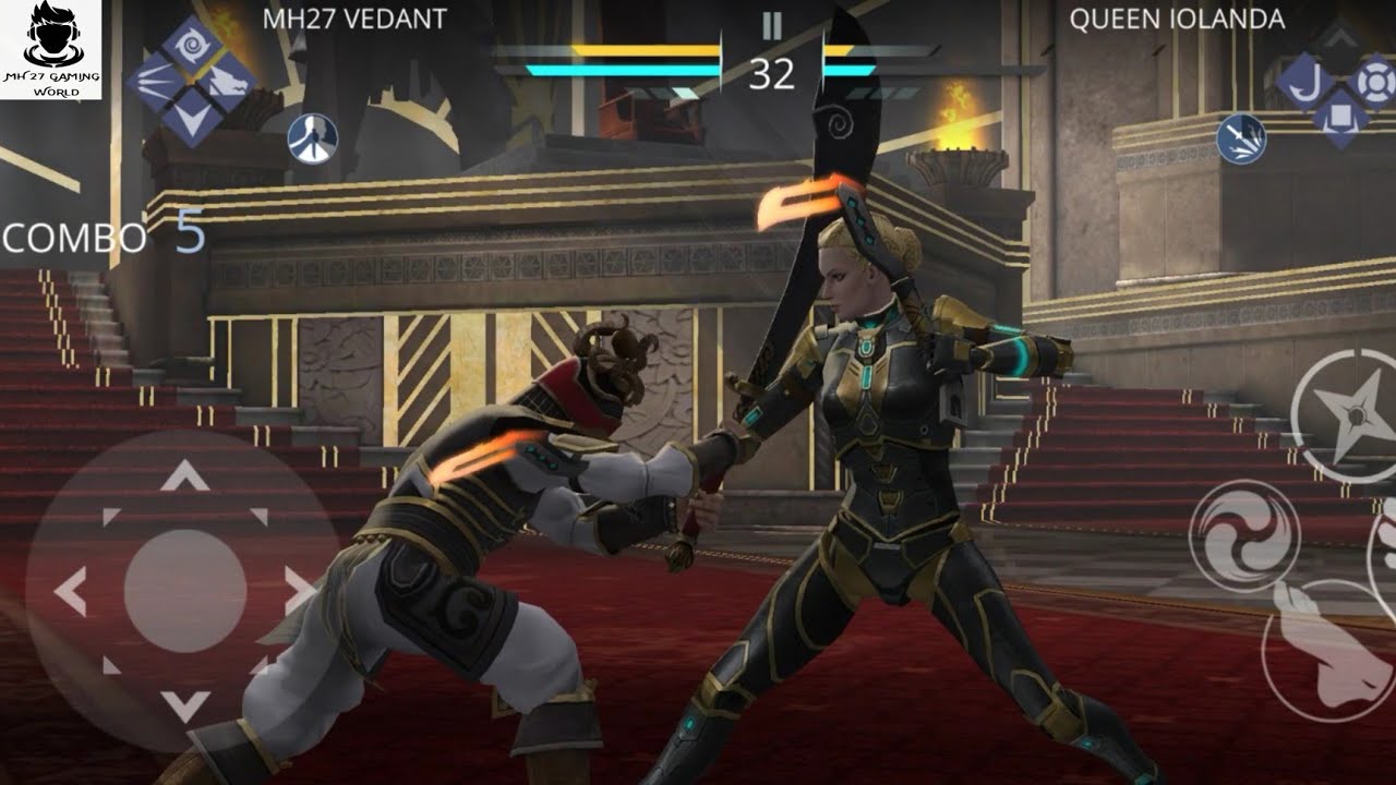 Gameplay Vs QUEEN IOLANDA || Impossible Boss Level 17 || Shadow Fight 3 ...