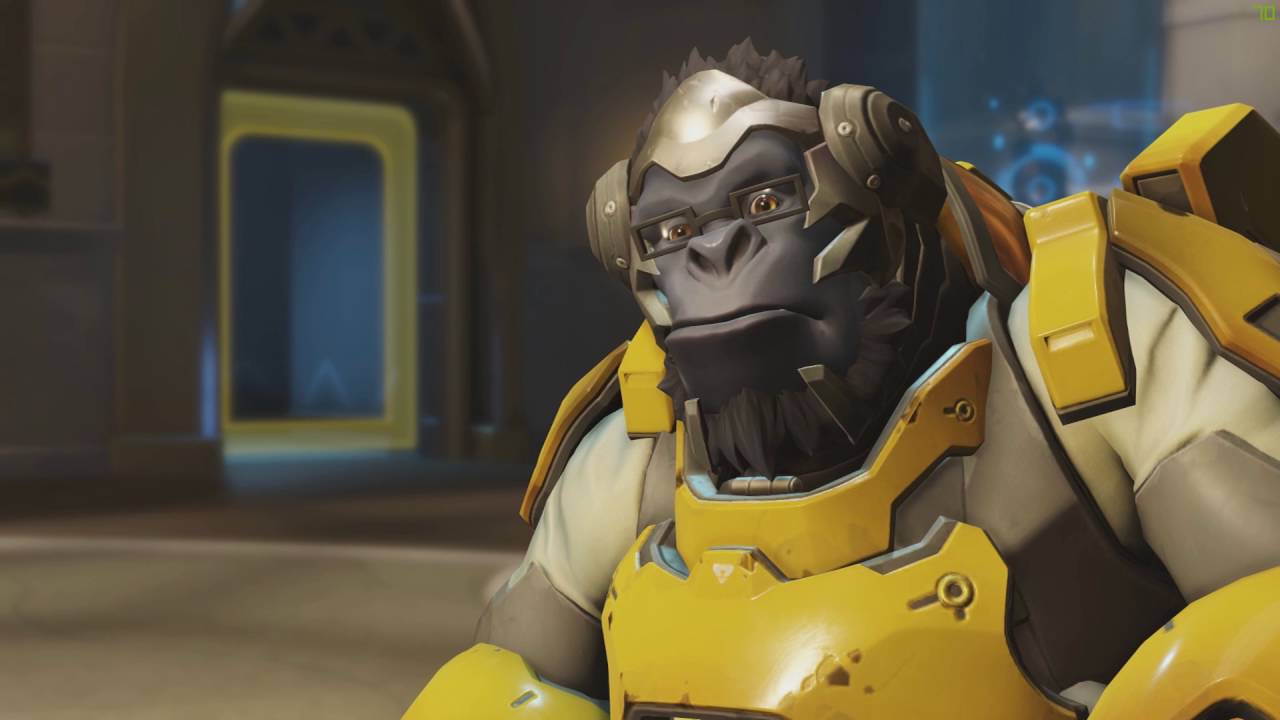 Overwatch: Winston's primal rage boooii - YouTube