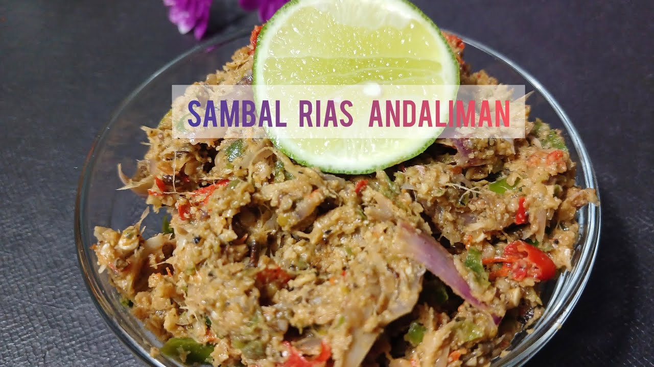 SAMBAL RIAS ANDALIMAN KHAS BATAK TOBA. Yang suka pedas boleh dicoba ...