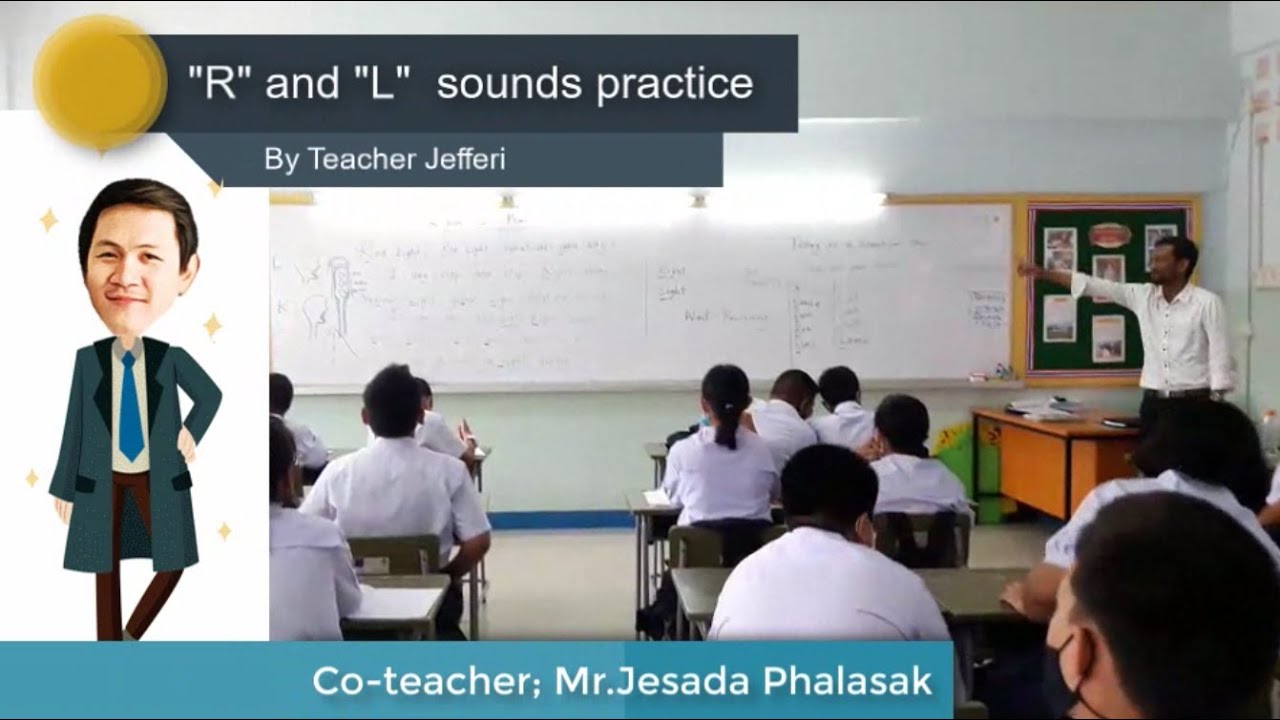 R and L sounds practice By Teacher Jeffrey. - YouTube