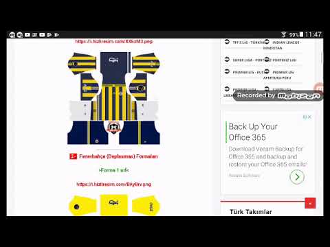 Fenerbahçe SK dream league soccer 2018 fenerbahçe logo forma