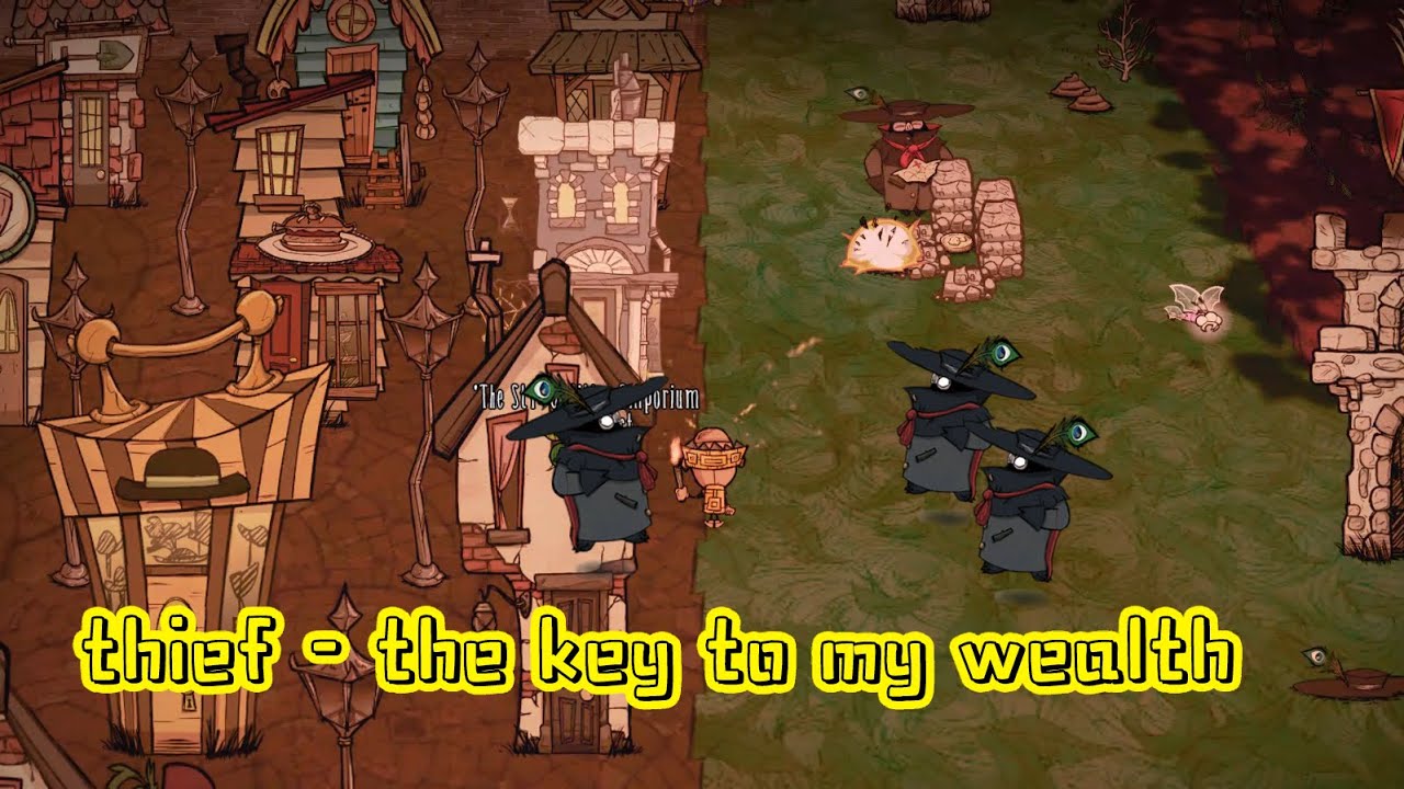 don't starve hamlet guide, how to make money fast? the masked pig thief ...