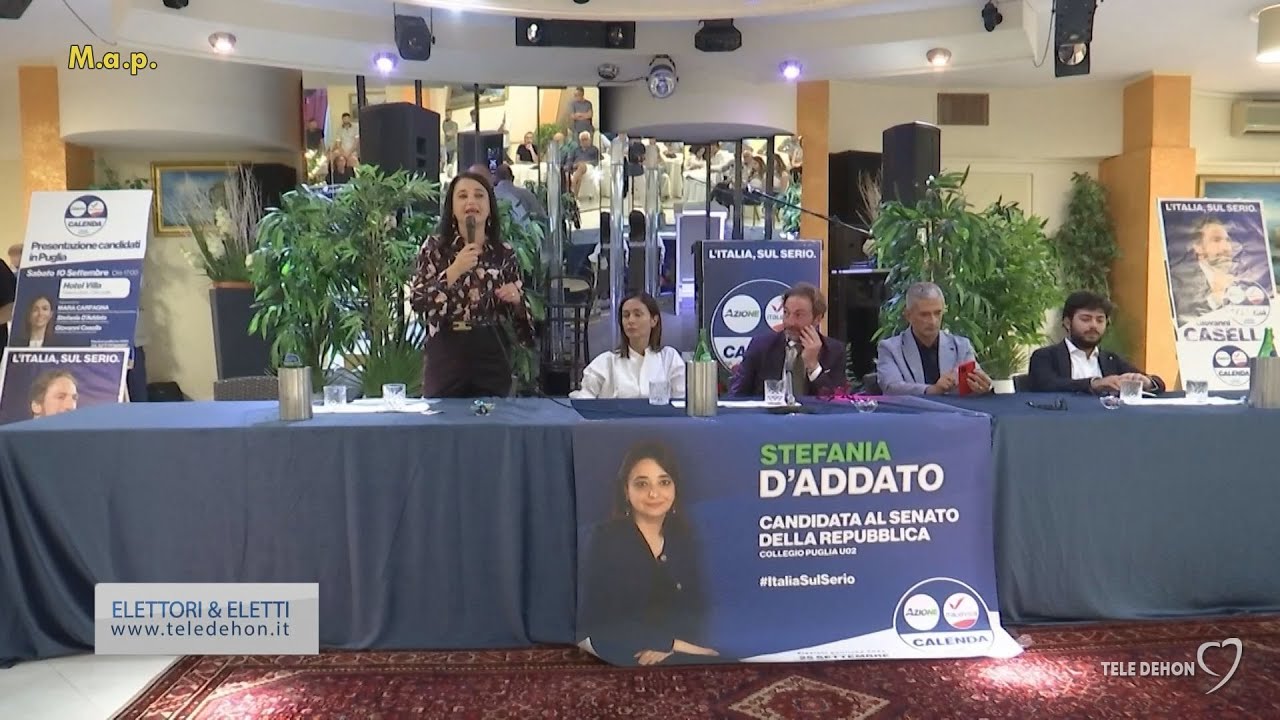 Elettori & Eletti: Mara Carfagna, Stefania D'Addato e Gianni Casella ...