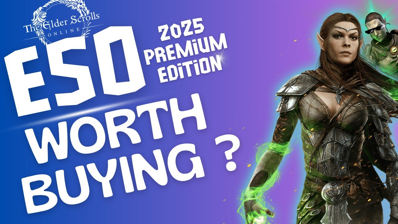 ESO 2025 Premium Edition WORTH BUYING ? The Elder Scrolls Online - YouTube