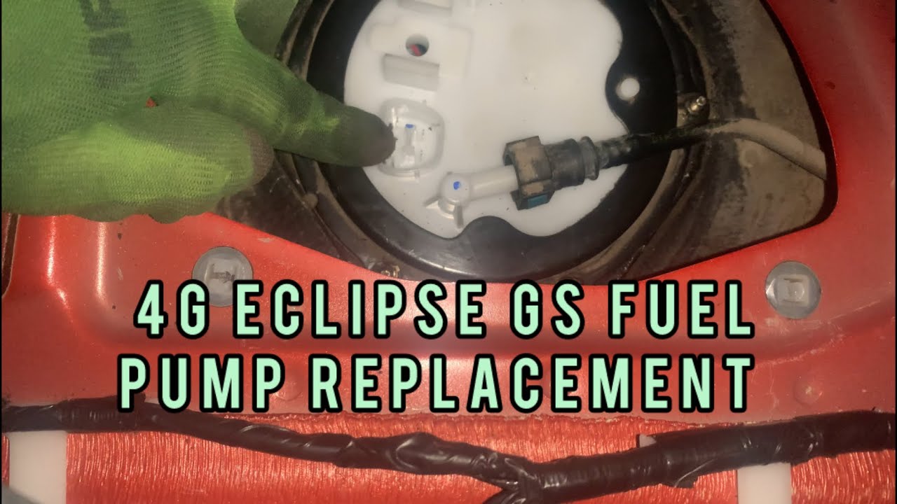4G ECLIPSE GS FUEL PUMP REPLACEMENT (2006 TO 2012)#4g69 #mitsubishi # ...