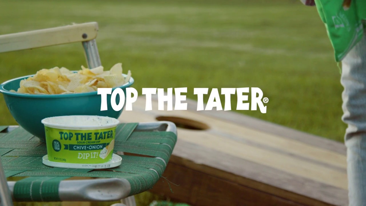 Is it Bags or Cornhole? Either way, Top The Tater dip is delicious ...