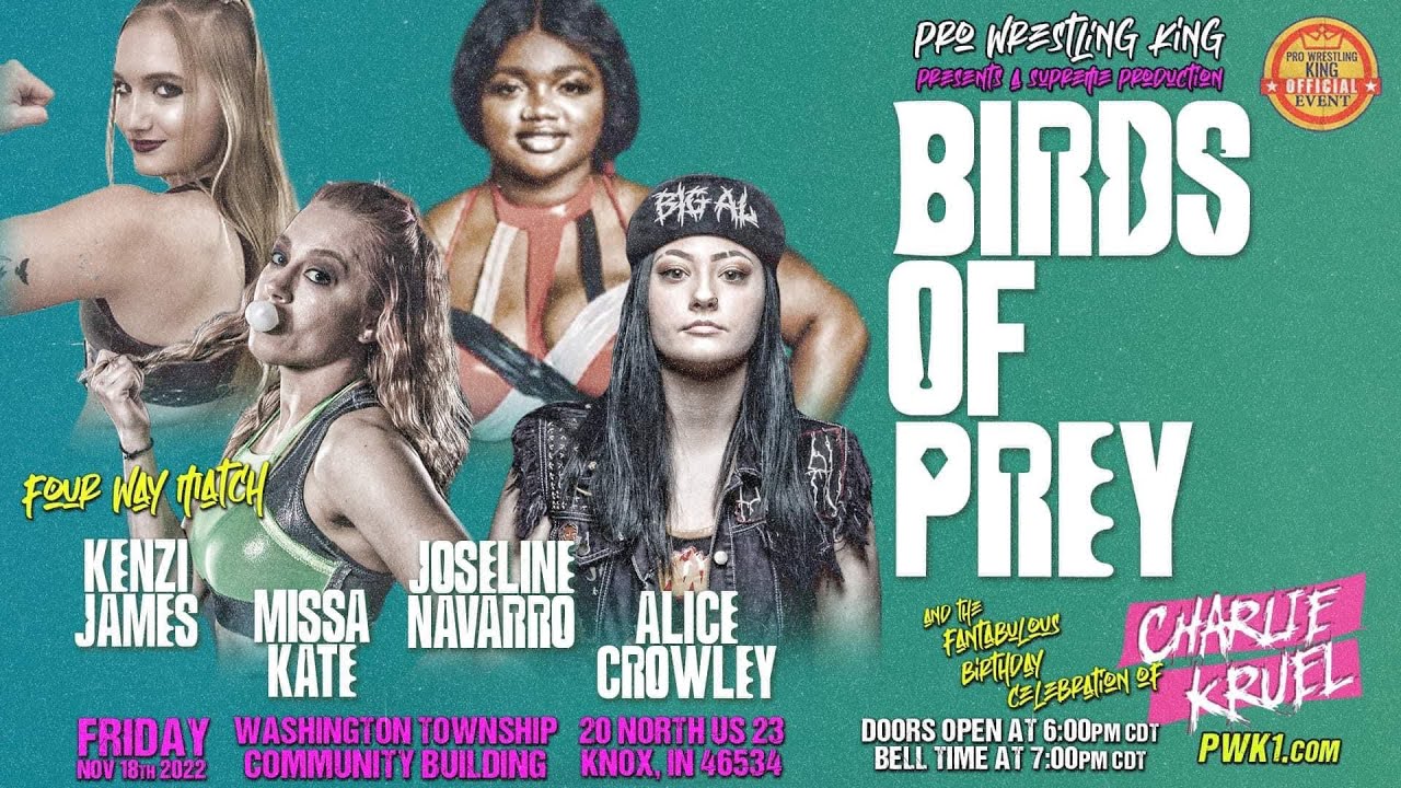 Kenzi James vs Alice Crowley vs Joseline Navarro. Birds of prey 2022 ...