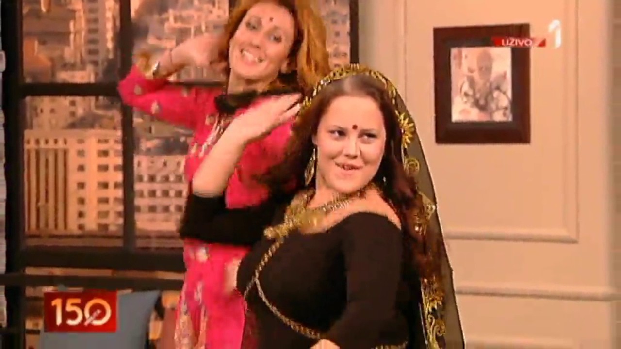 Indijski ples u emisiji "150 minuta" - YouTube