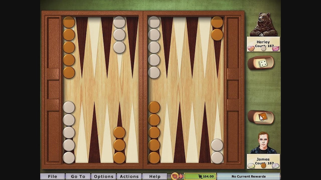 Hoyle Puzzle and Board Games 2011 Backgammon - YouTube