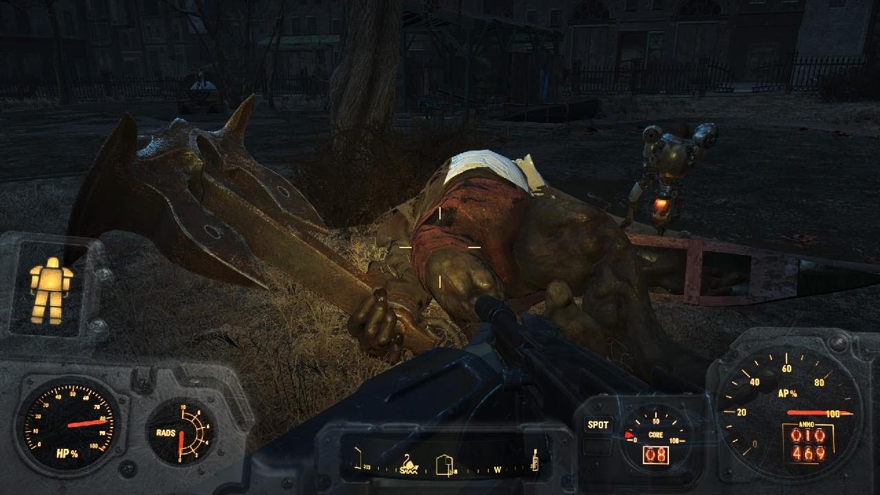 Fallout 4 Facing Off With The Swan - YouTube