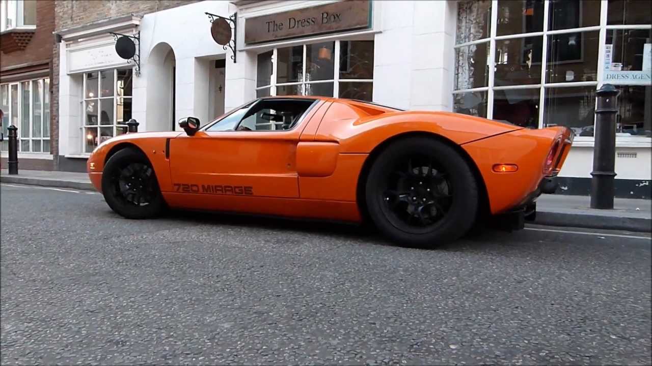 LOUD Ford GT 720 Mirage : Acceleration and Details! - YouTube