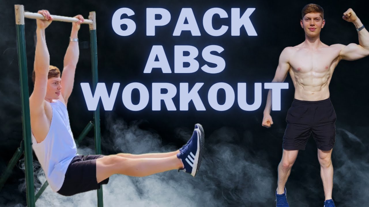 6 Pack Abs: Killer Ab Workout At Home | Pull up bar - YouTube