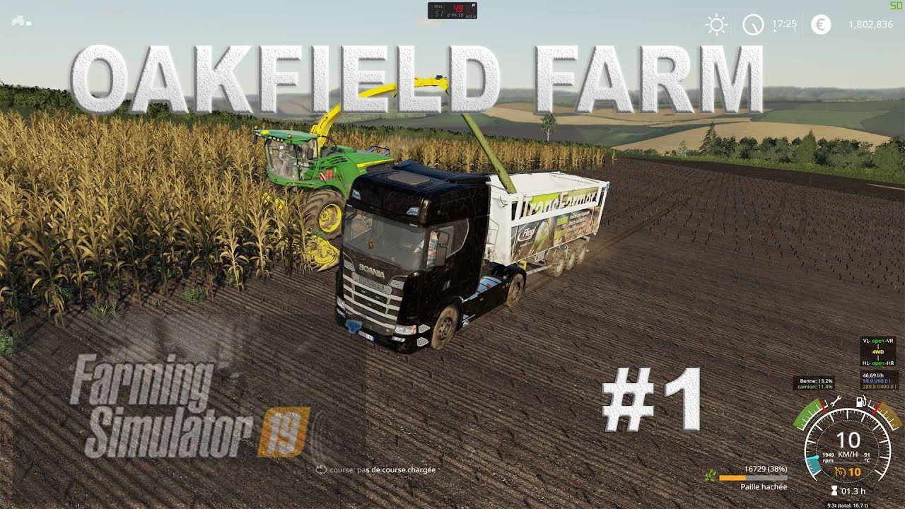 OAKFIELD FARM Farming simulator 19 épisode 1 - YouTube