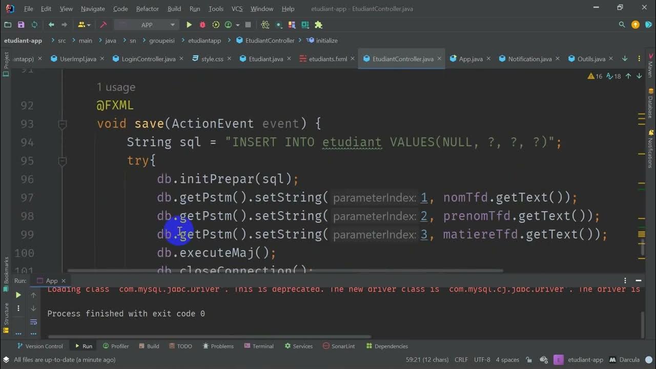 Video 4 Javafx Jdbc Mysql Youtube
