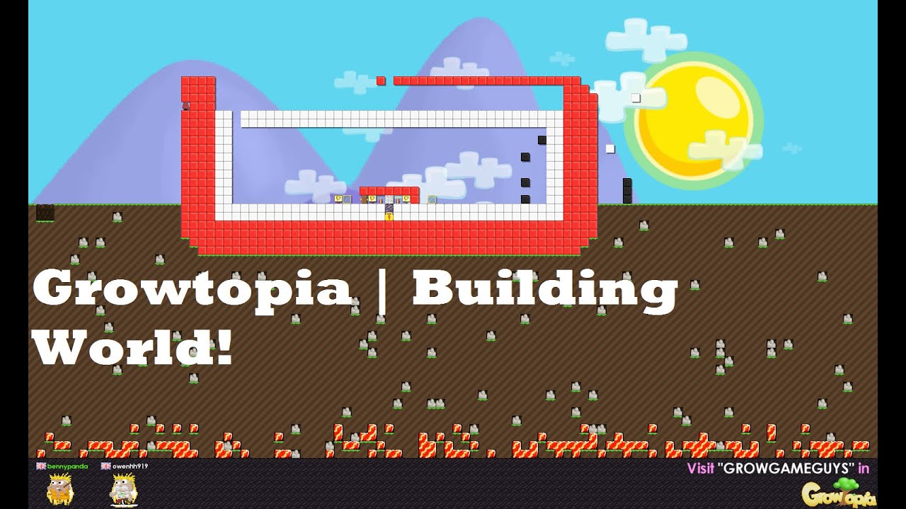 Growtopia | Building Our world #1 - YouTube
