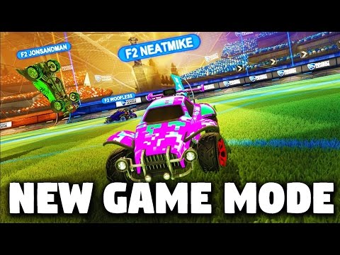 BRAND NEW ROCKET LEAGUE GAME MODE FOR 3 PEOPLE! - YouTube