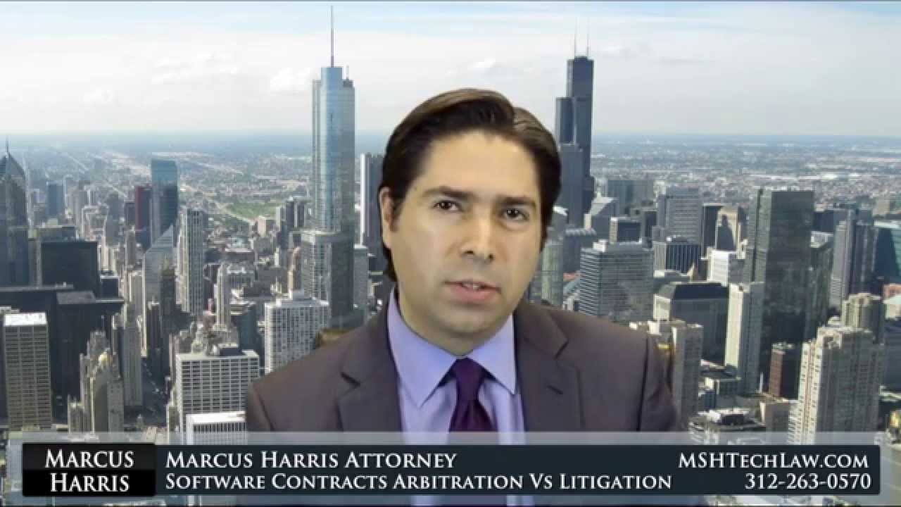 ERP Software Contracts: Arbitration vs Litigation Call (312) 263-0570 ...