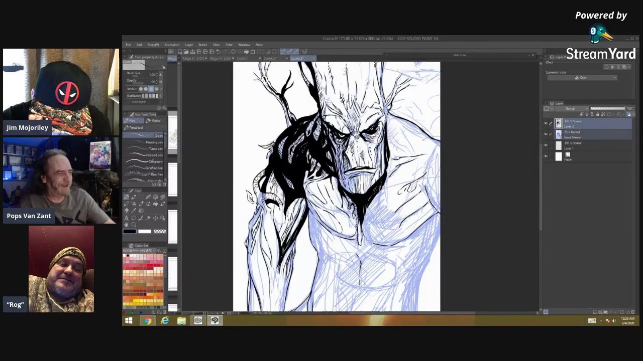 MOJO RISEN comic update and Comic Related Madness News. - YouTube