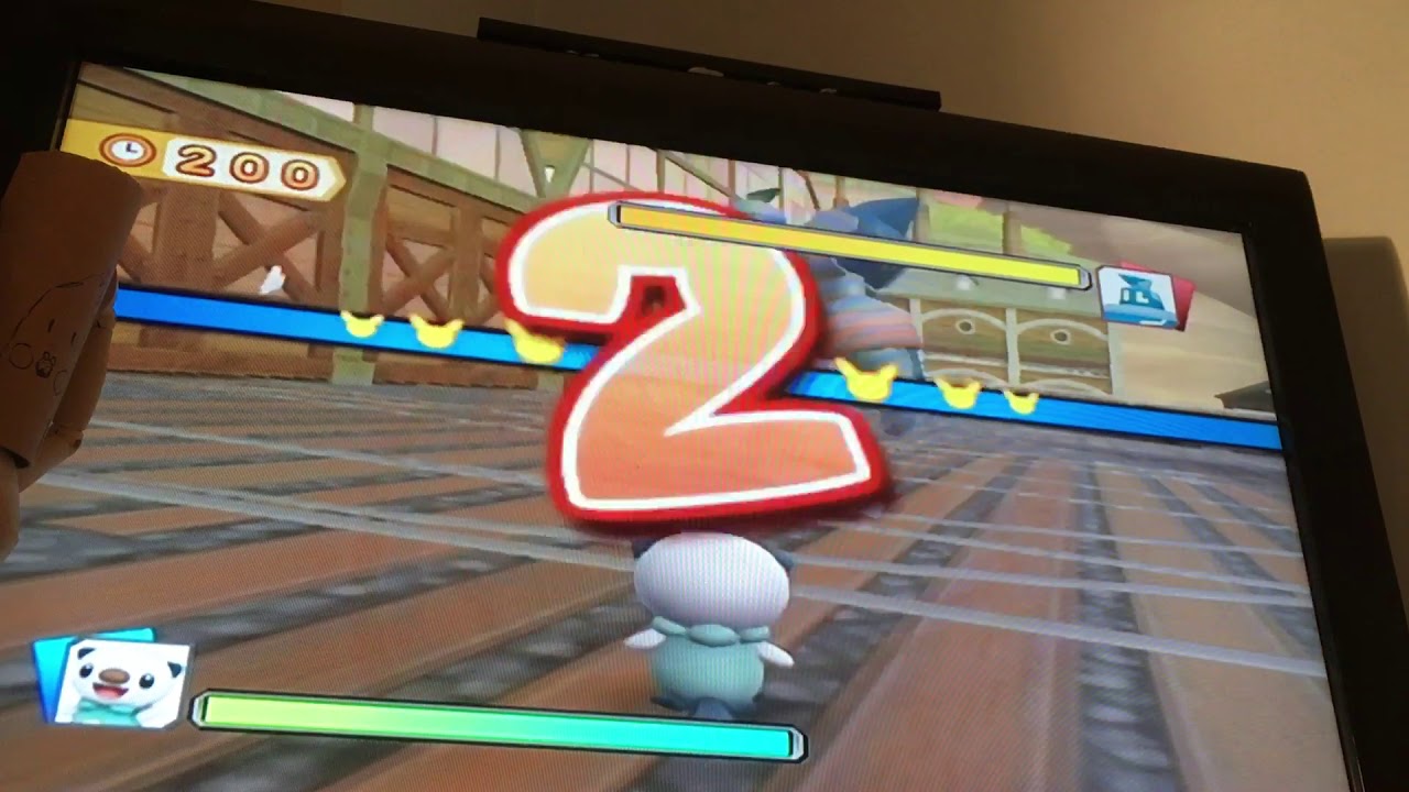 Pokepark 2 golurk boss fight - YouTube