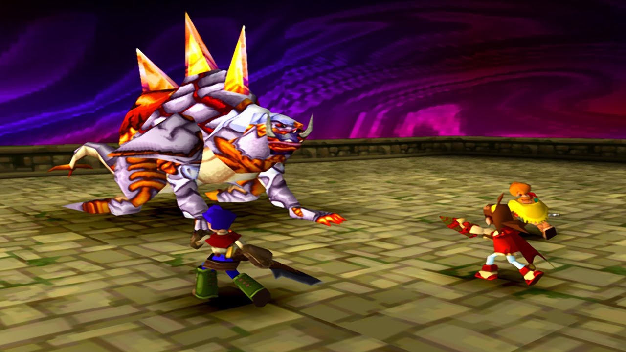 Wild Arms 2 - Titanius Fight - YouTube