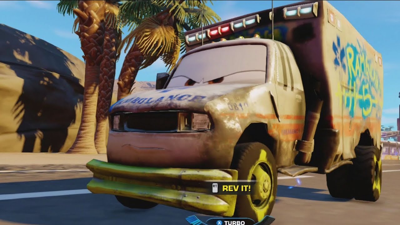 Cars 3: Driven to Win - Dr Damage Gameplay (HD) [1080p60FPS] - YouTube