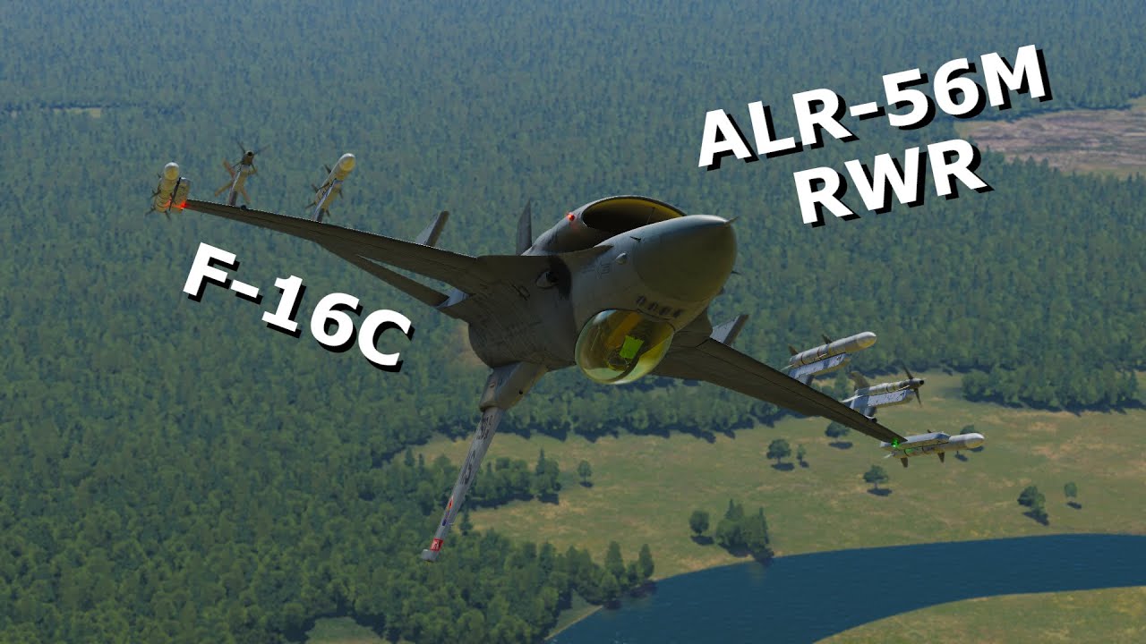 Wirtualna Szkoła Orląt: F-16C #8 - ALR-56M Radar Warning Receiver - YouTube