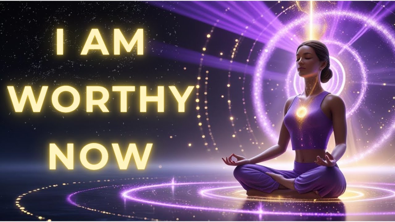 I Am Worthy Now Quantum Self-Worth Meditation for Confidence ...