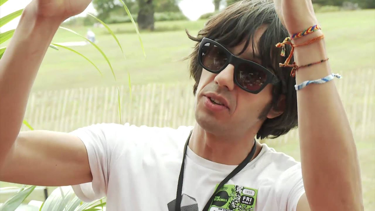 Aaron Sperske Ariel Pink's Haunted Graffiti's Drummer@Big Chill 2011 ...