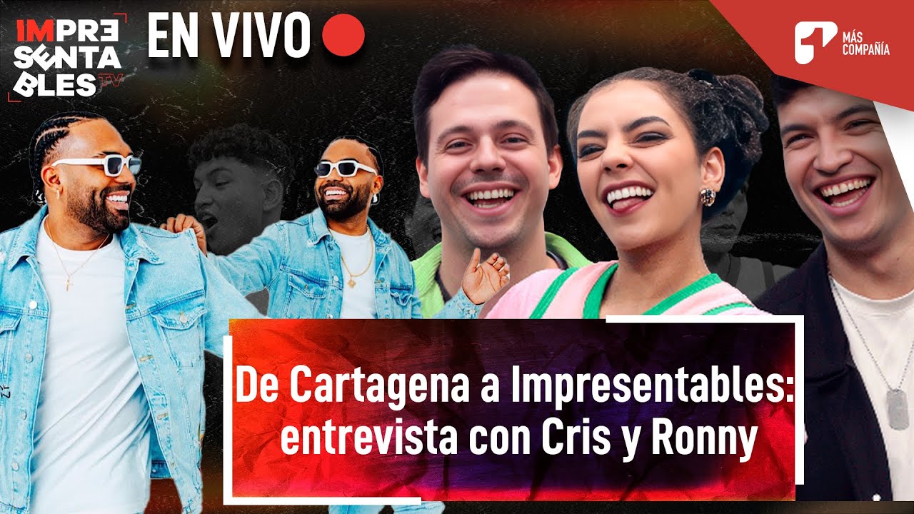 Cris y Ronny llevan la champeta a la cabina de Impresentables| Canal 1 - YouTube