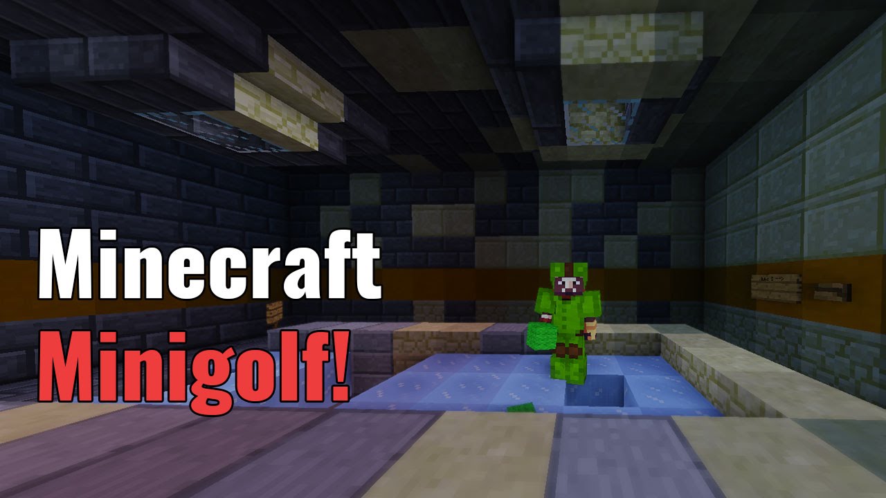 Minigolf 4 | Minecraft Minigame Map - YouTube