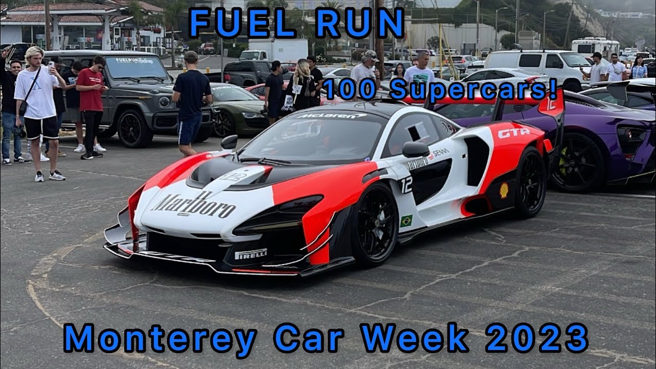 FUEL RUN TO MONTEREY FOR CAR WEEK - YouTube