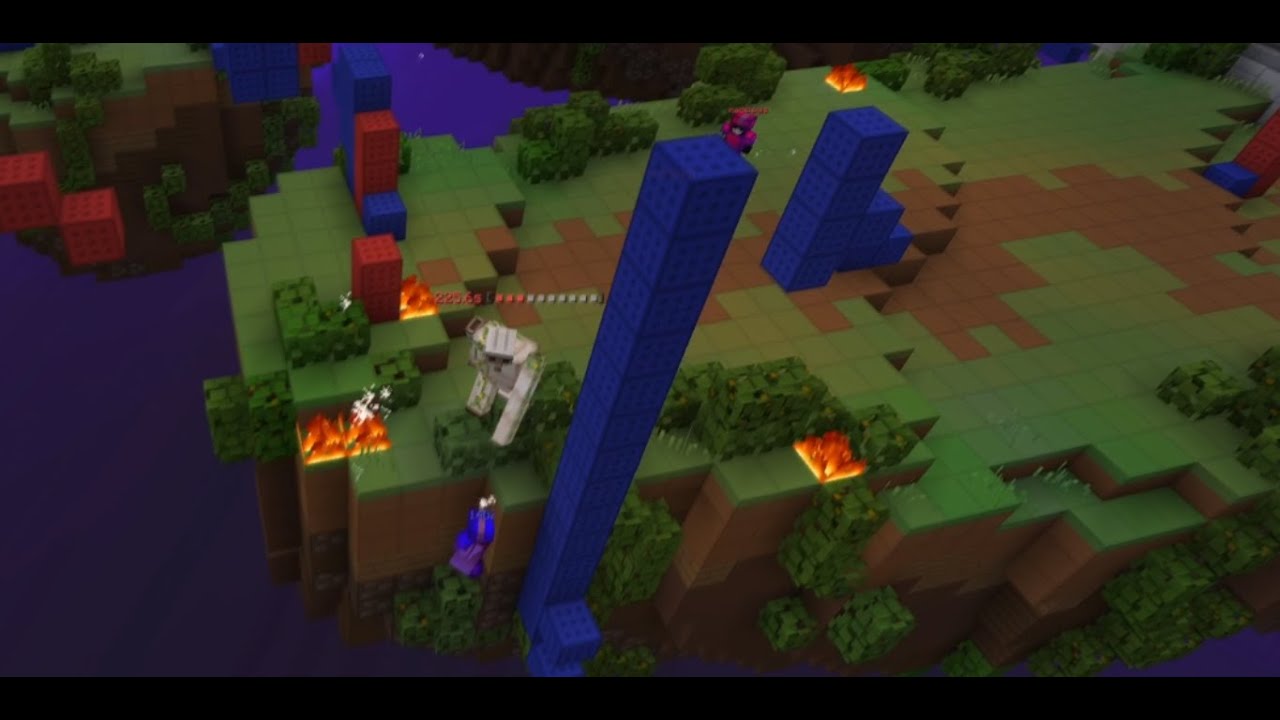 intense bedwars fight #1 | 40v40 bedwars - YouTube