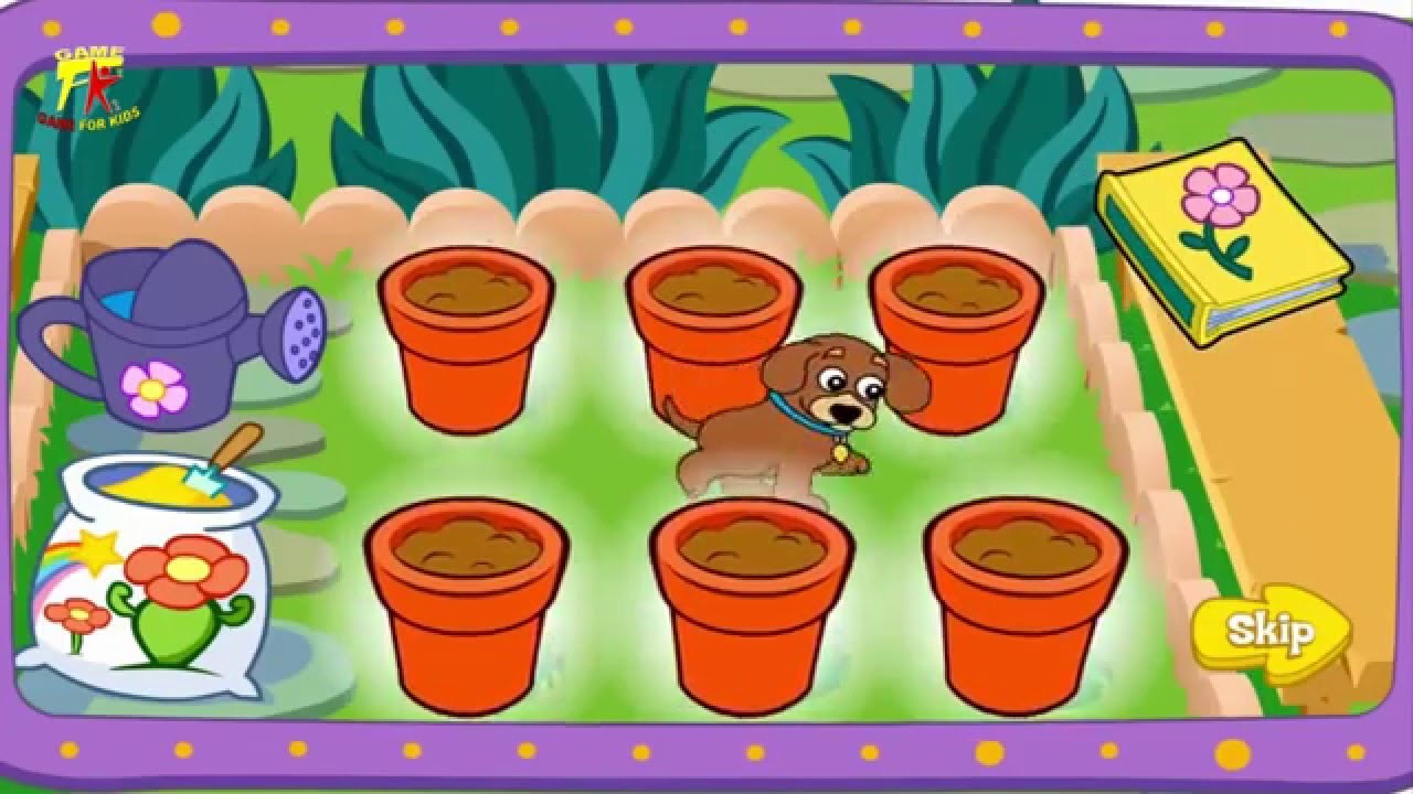 Dora The Explorer Dora's Magical Garden Kids Game - YouTube