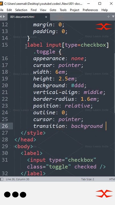 Check Box | HTML CSS - YouTube
