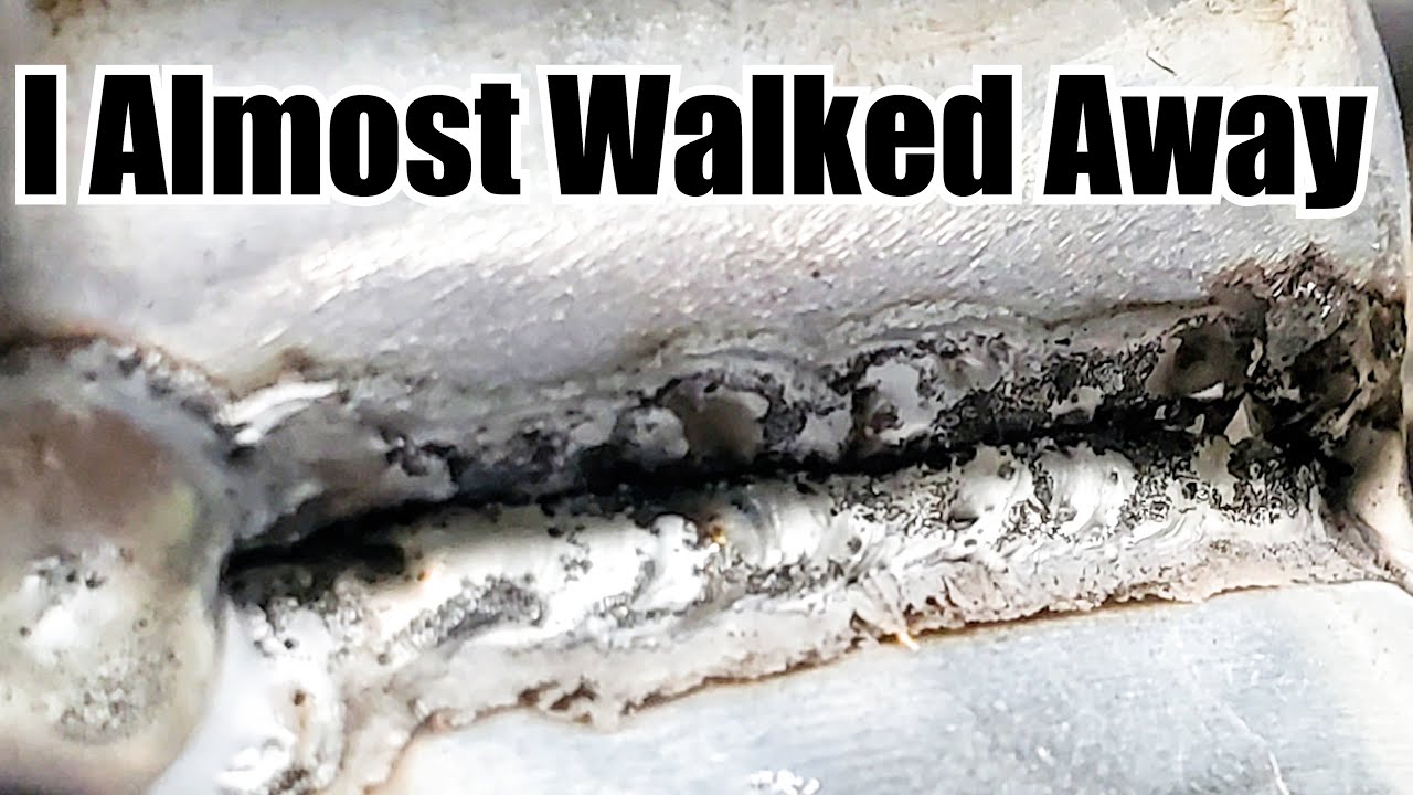 The Worst Casting I Have EVER Welded - YouTube