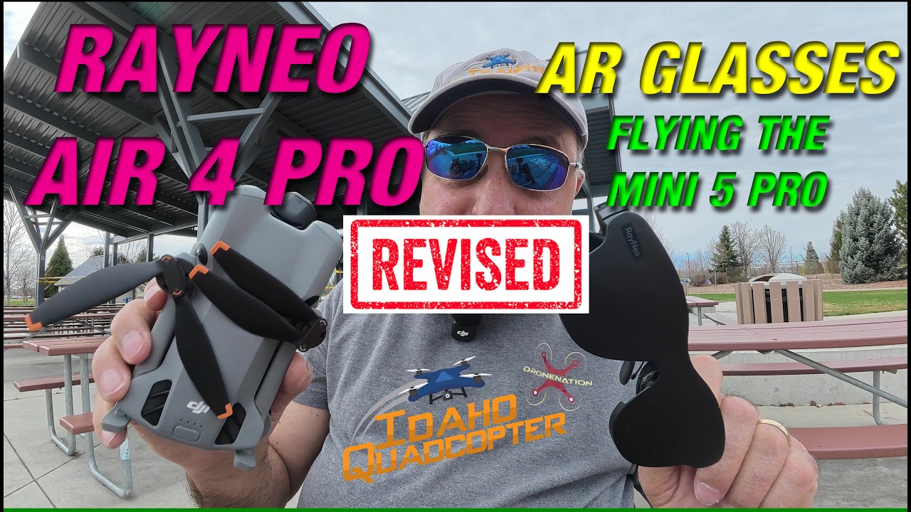 Flying the DJI Mini 5 Pro with the Ray Neo Air 4 Pro AR Glasses ...