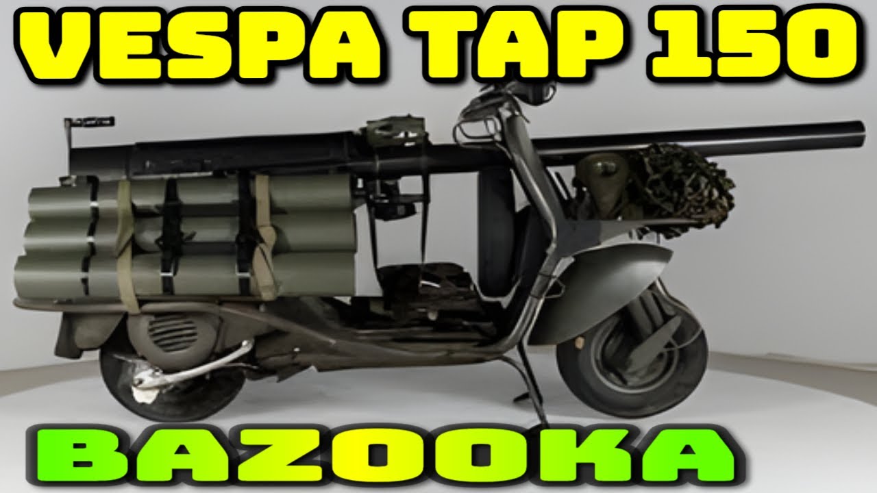 VESPA TAP 150 LA VESPA BAZOOKA - YouTube