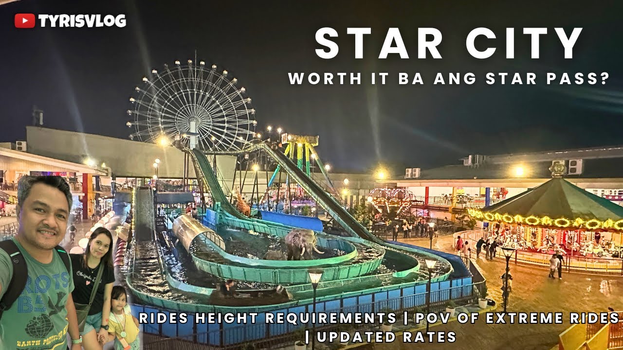 STAR CITY 2025 || Worth it ba sa 779? || Rides & Attractions for Kids ...