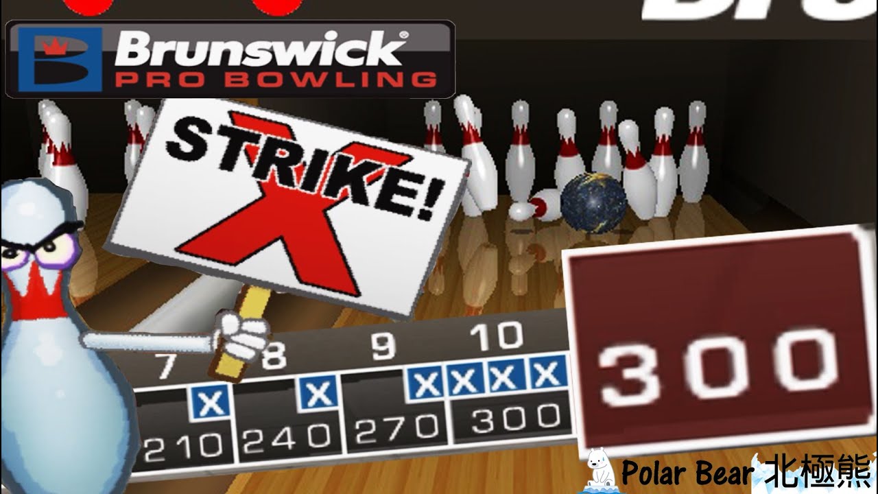 Brunswick Pro Bowling - 300 Game (PS2) - YouTube