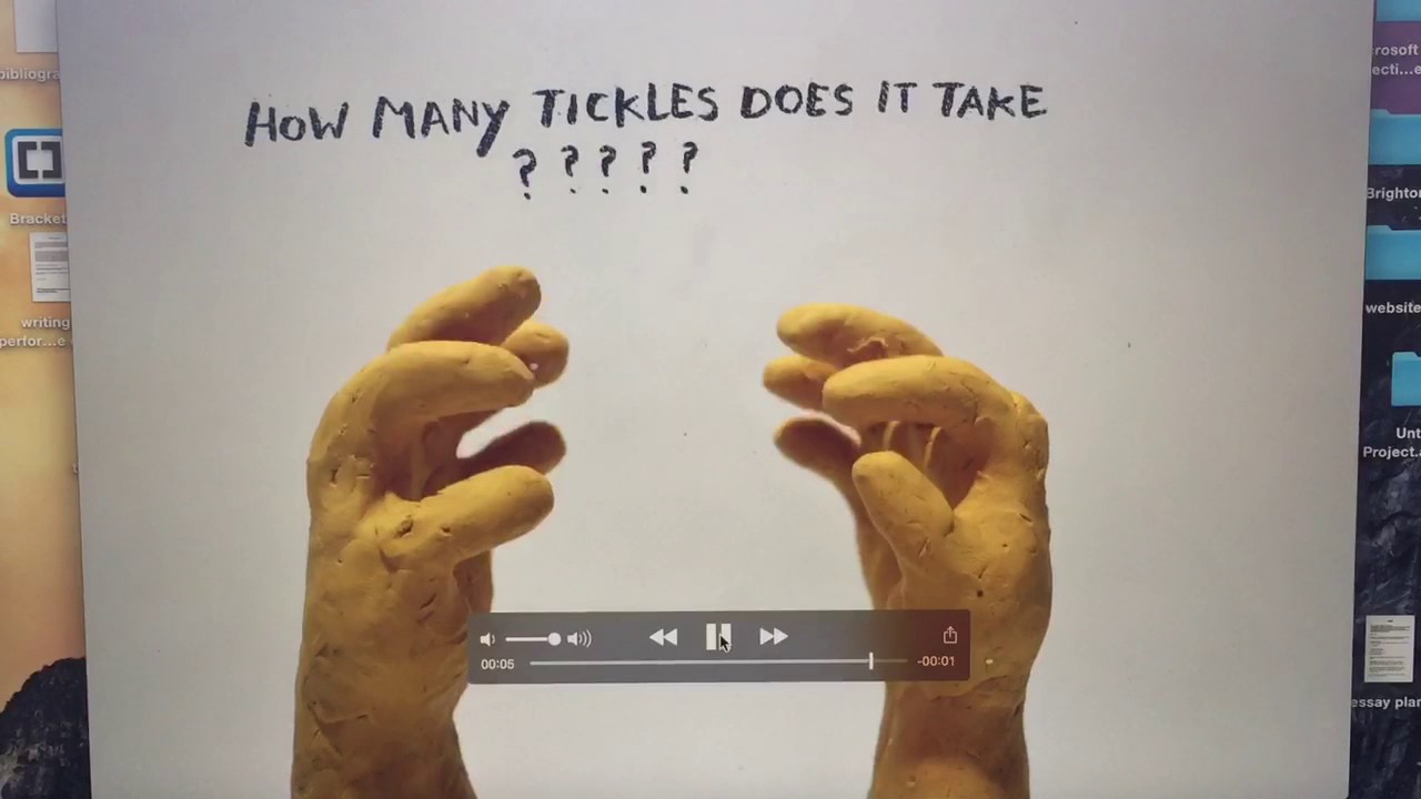 Tickling fingers - YouTube