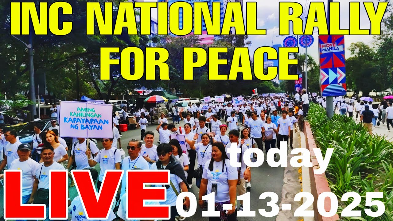 LIVE INC NATIONAL RALLY FOR PEACE 01-13-2025 - YouTube