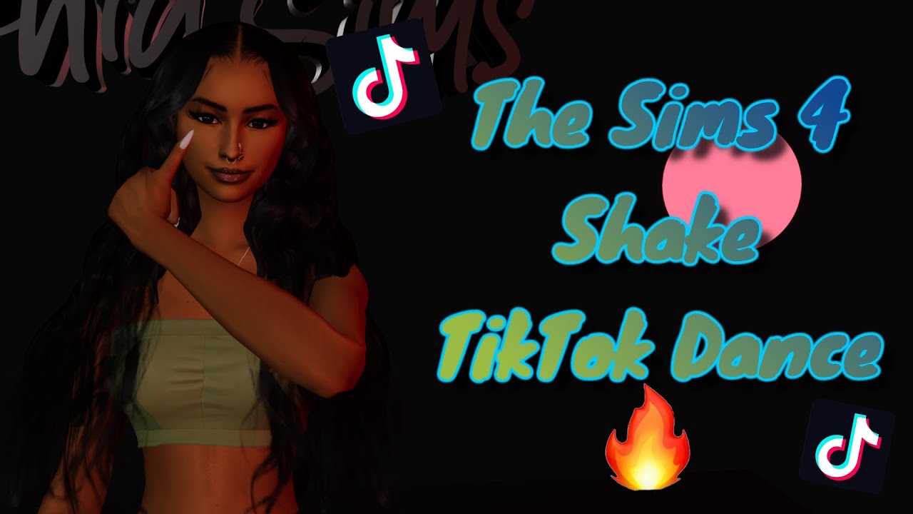 TikTok "Shake" TikTok Dance Animation for The Sims 4 - YouTube