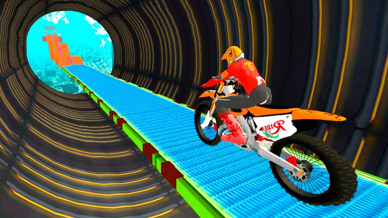 Super Biker Sky Track Rider Game #Dirt Motor Bike Racing Games for ...