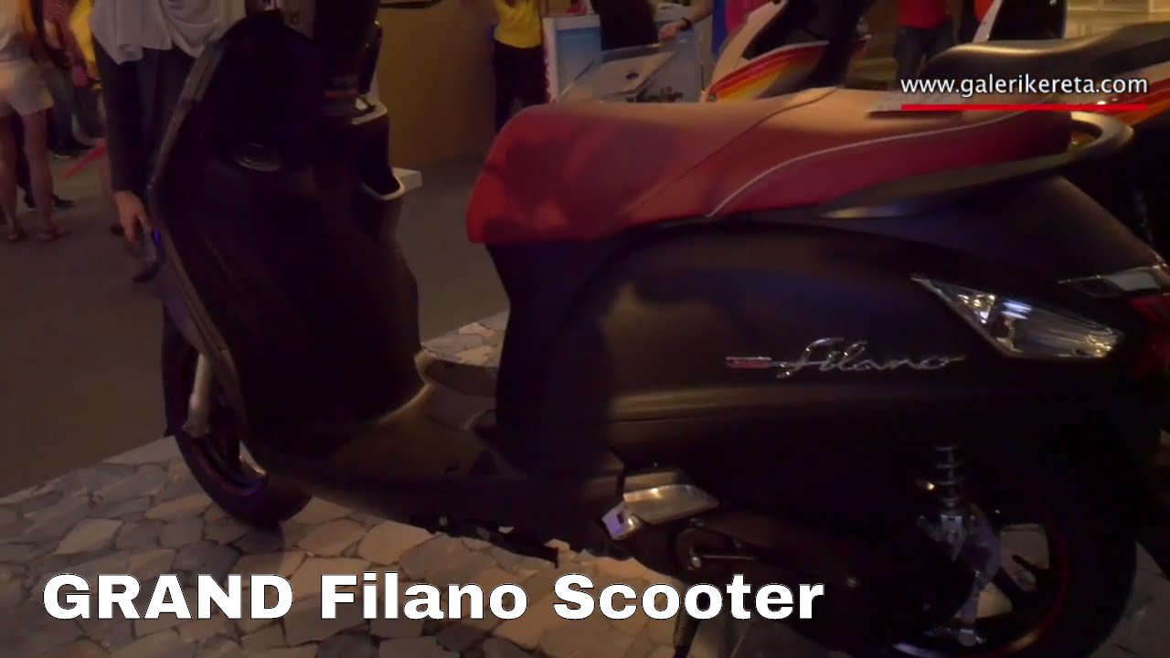 Yamaha Grand Filano Scooter - YouTube
