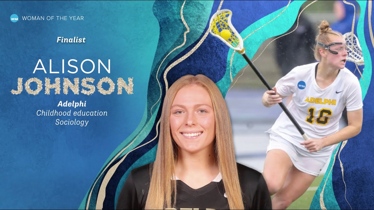 2021 NCAA Woman of the Year Finalist: Alison Johnson - YouTube