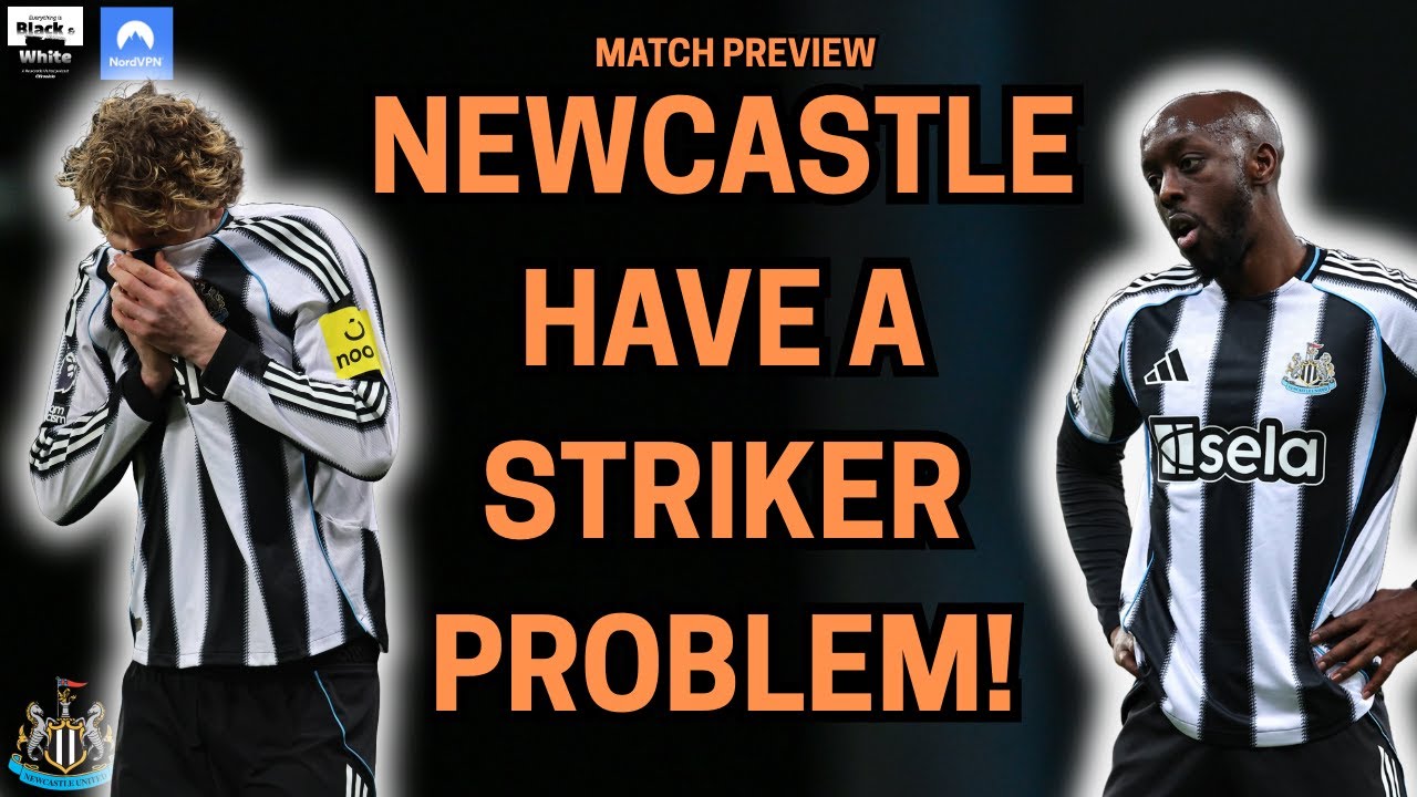Newcastle United have a striker problem! But there's no time to solve ...